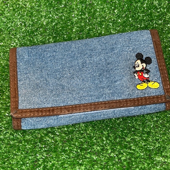Disney | Bags | Vintage Mickey Mouse Disney Wallet | Poshmark